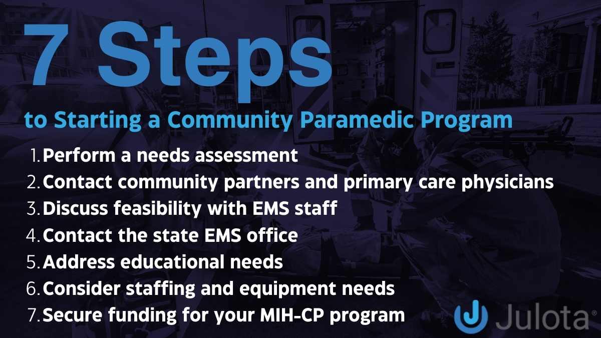 7 Essential Steps to Starting a Community Paramedic Program - Julota